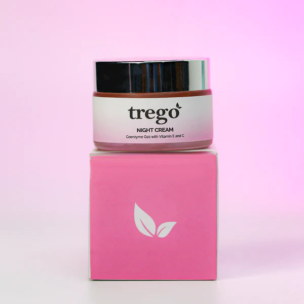 Brightening Bundle Vitamin C Serum and Night Cream - Trego – Trego.pk