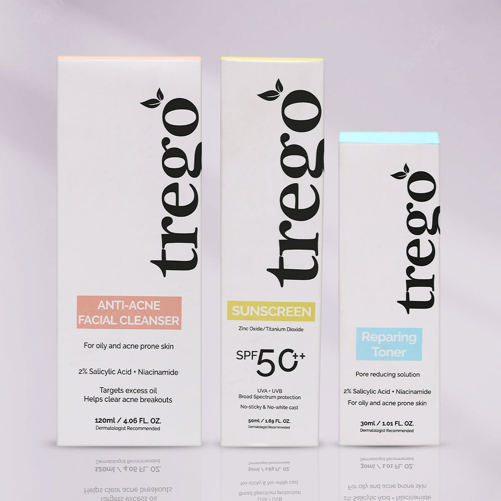 On The Go Skincare Bundle To Avoid Dirt and Harmful Rays - Trego – Trego.pk